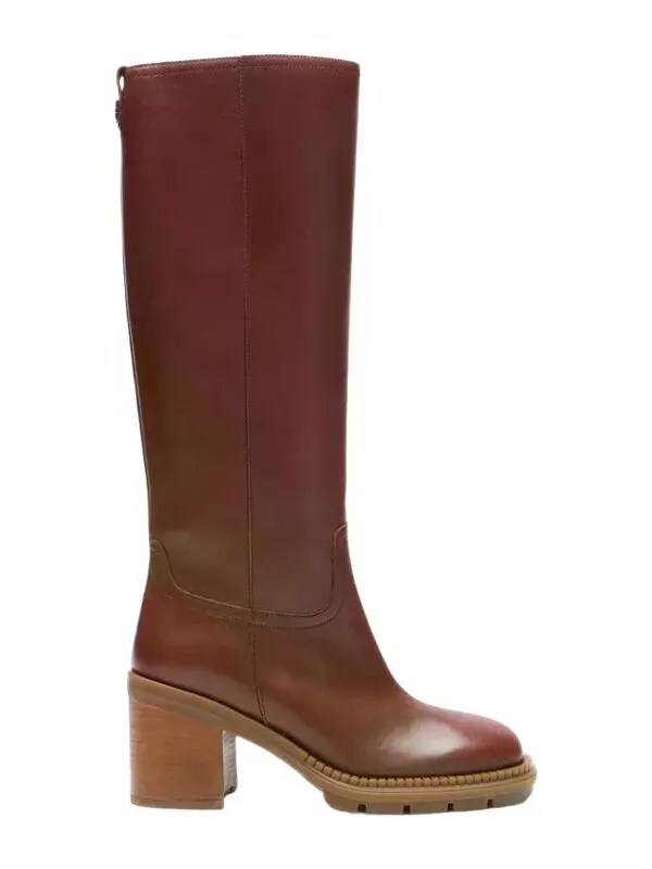 Casadei Concept Lug-sole Boots - Brown