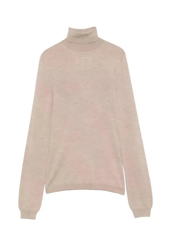 MAISON MARGIELA Long-sleeve Roll Neck Sweater - Neutrals