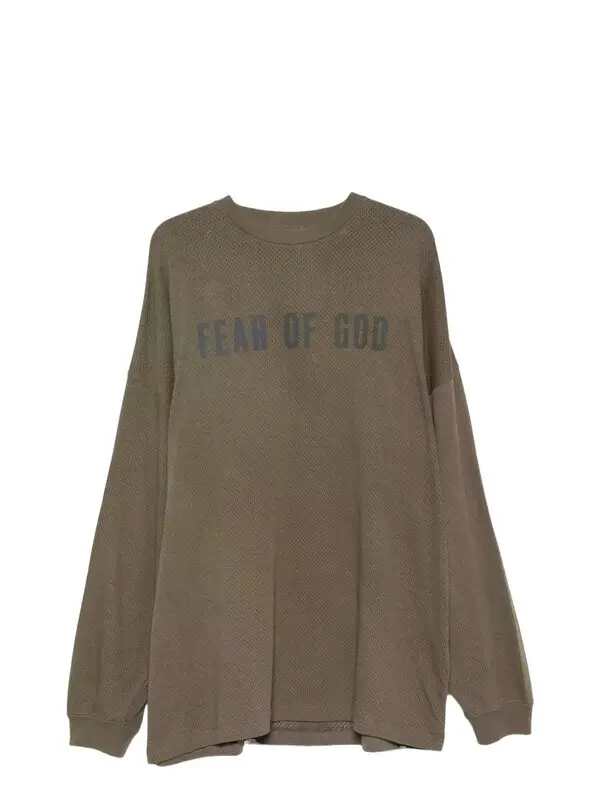 Fear Of God Sport Mesh Long-sleeve T-shirt - Green