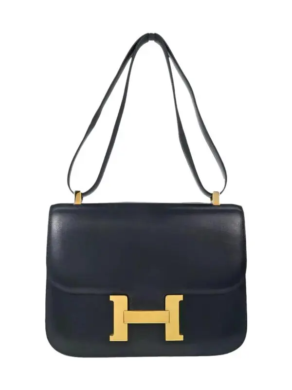 Hermès 1995 Constance Shoulder Bag - Black