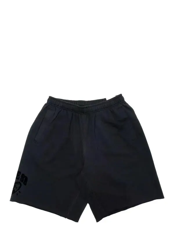 Nike Raw-cut Track Shorts - Black