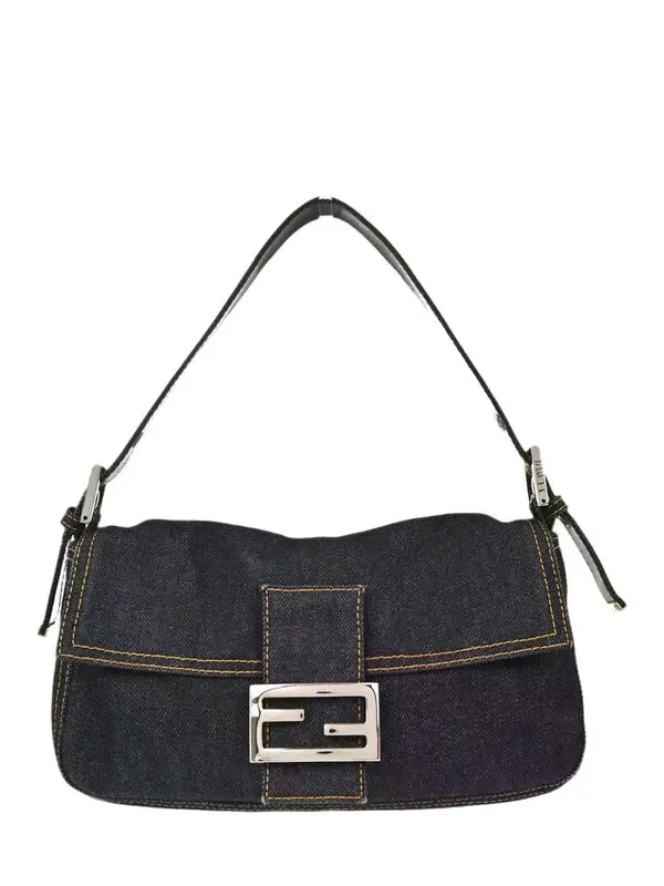 Fendi 2009 Baguette Shoulder Bag - Blue