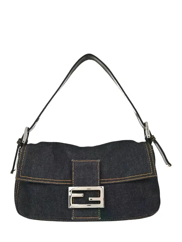 Fendi 2009 Baguette Shoulder Bag - Blue