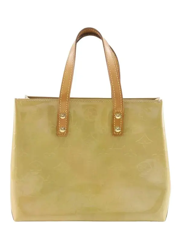LOUIS VUITTON Monogram Vernis Reade Pm Handbag - Yellow