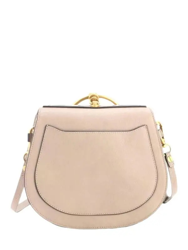 Chloé Nile Leather Medium Crossbody Bag - Grey