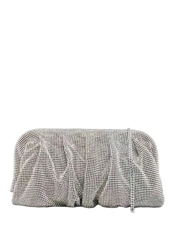 Benedetta Bruzziches Venus La Grande Crystal Clutch Bag - Silver