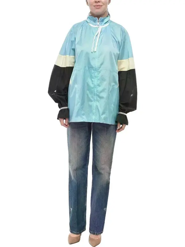 AUTRY Batwing Sleeve Windbreaker Jacket - Blue