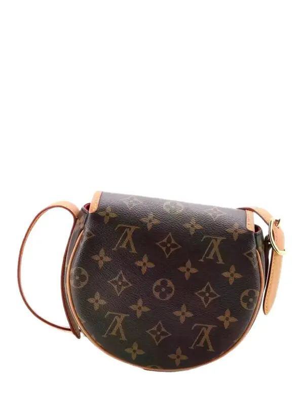 LOUIS VUITTON Tambourin Nm Monogram Canvas Crossbody Bag - Brown