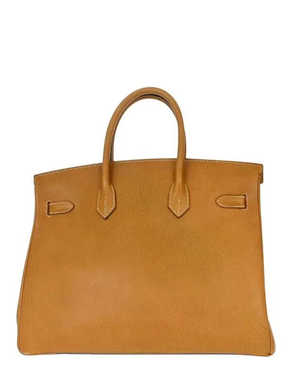 Hermès 1995 Ardennes 35 Birkin Tote Bag - Brown