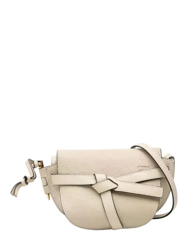 Loewe Mini Gate Crossbody Bag - Brown