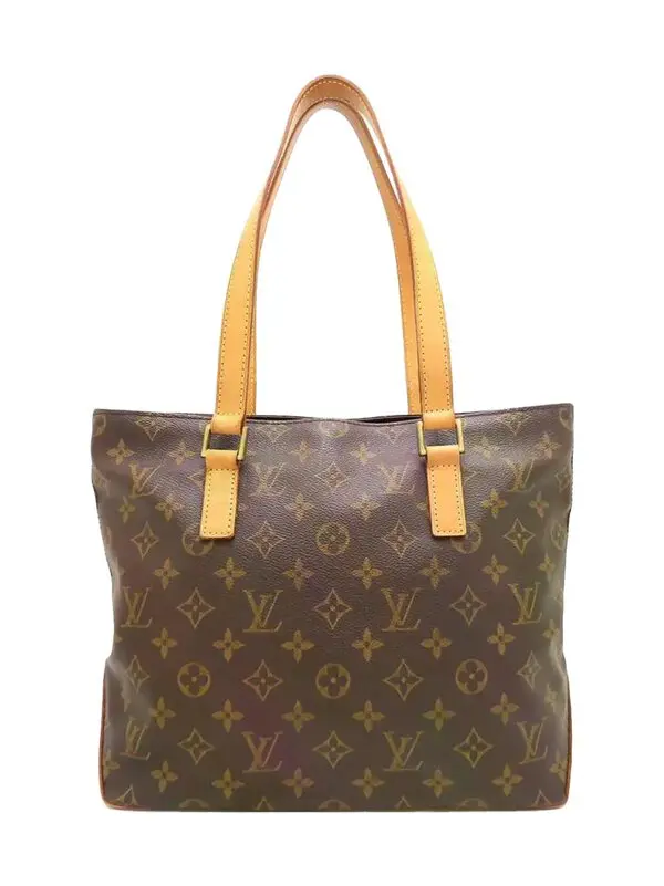 LOUIS VUITTON Monogram Canvas Cabas Piano Tote Bag - Brown