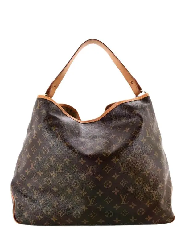 LOUIS VUITTON Monogram Canvas Delightful Gm Hobo Bag - Brown