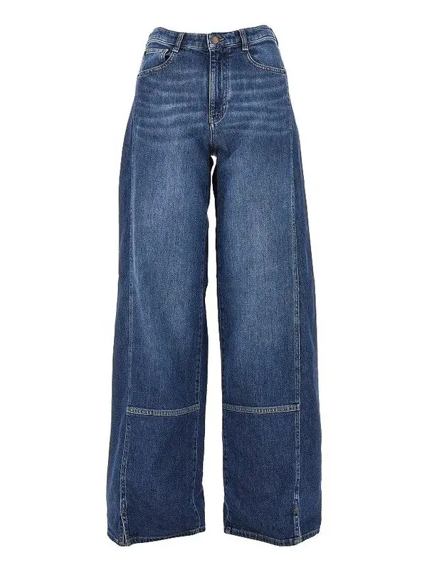 Emporio Armani Wide Leg Jeans - Blue