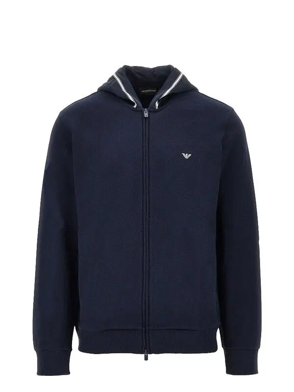 EA BODYWEAR Oungewear Hoodie - Blue