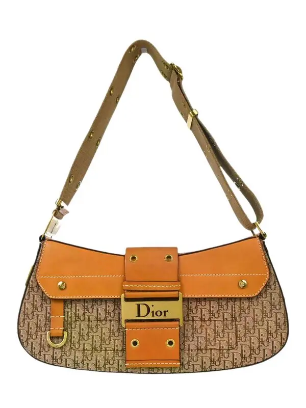 Dior Trotter Street Chic Shoulder Bag - Brown