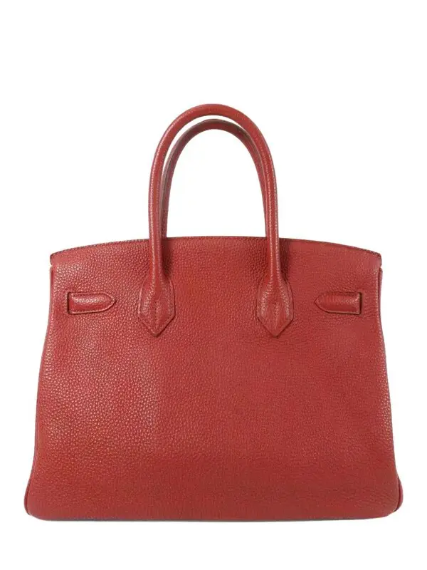 Hermès Birkin 30 Togo Leather Handbag - Red