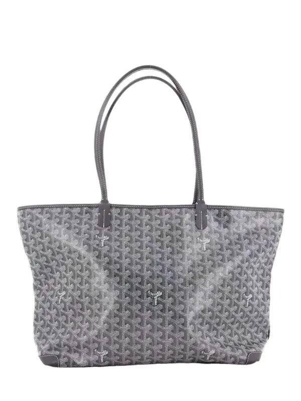 Goyard Artois Tote Coated Canvas Mm Shoulder Bag - Grey