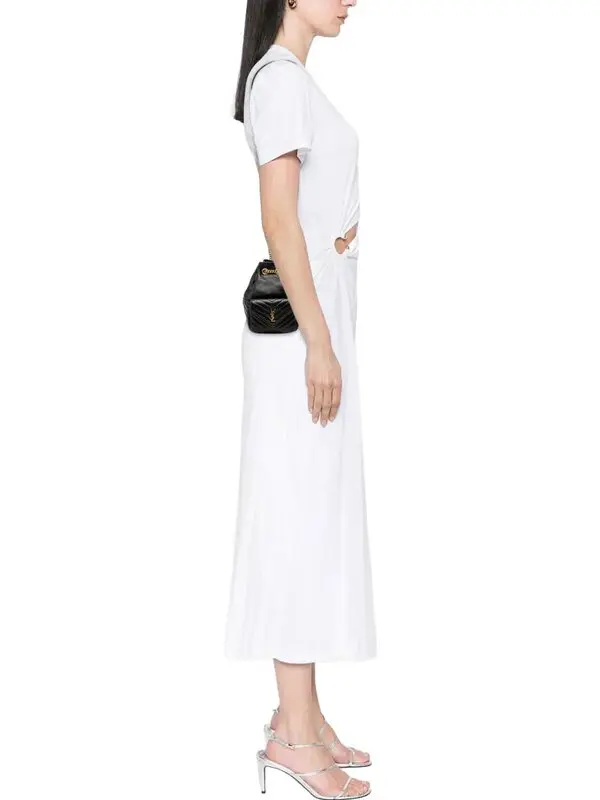 Saint Laurent Mini Chevron Lambskin Joe Bucket Bag - Black