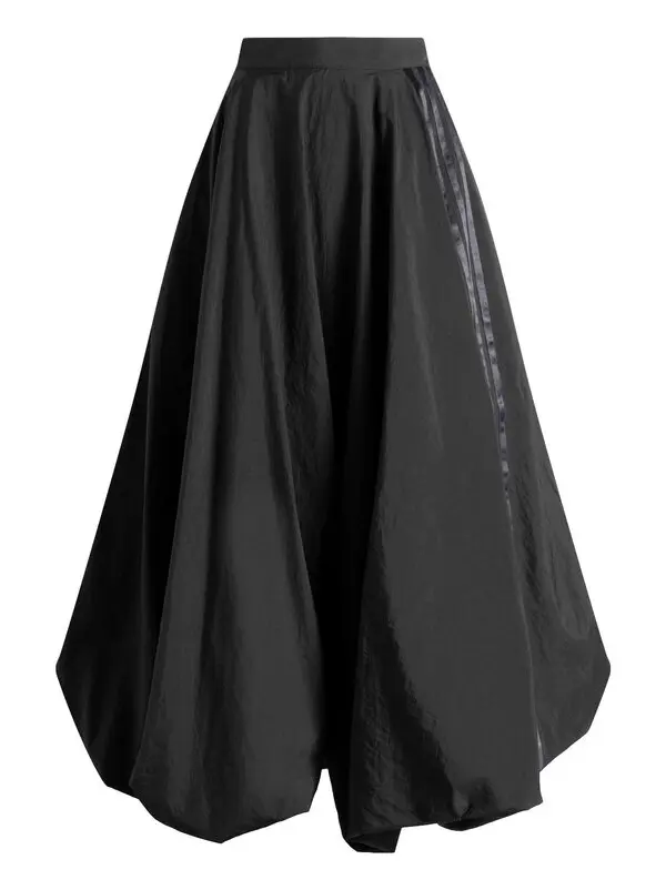 Y3 Balloon 3 Stripes Midi Skirt - Black