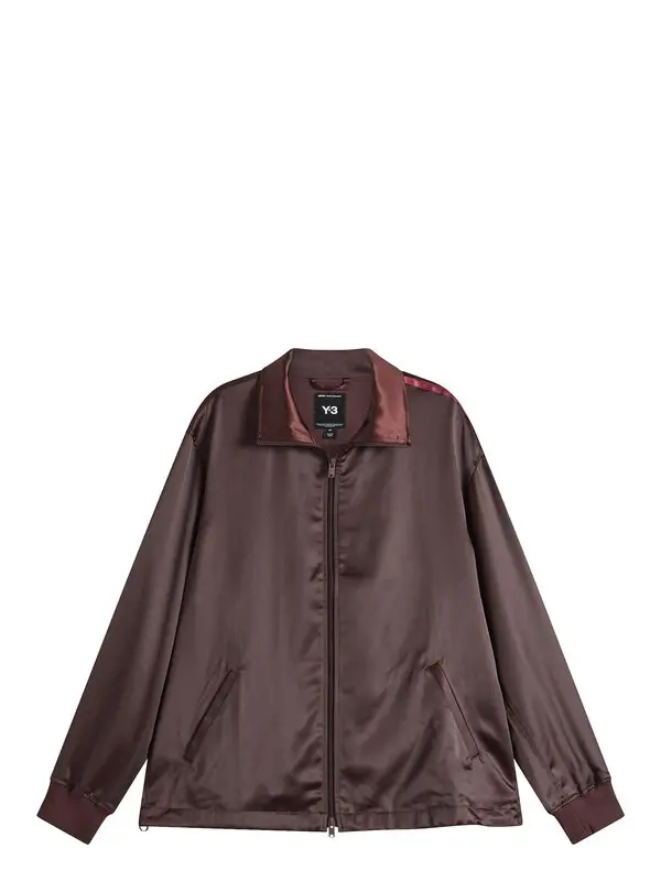 Y3 Satin Track Jacket - Red