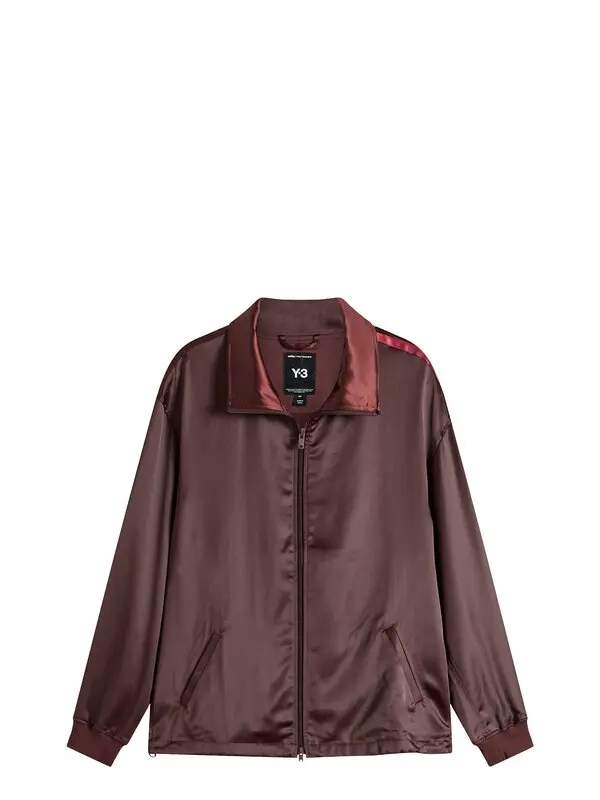 Y3 Satin Track Jacket - Red