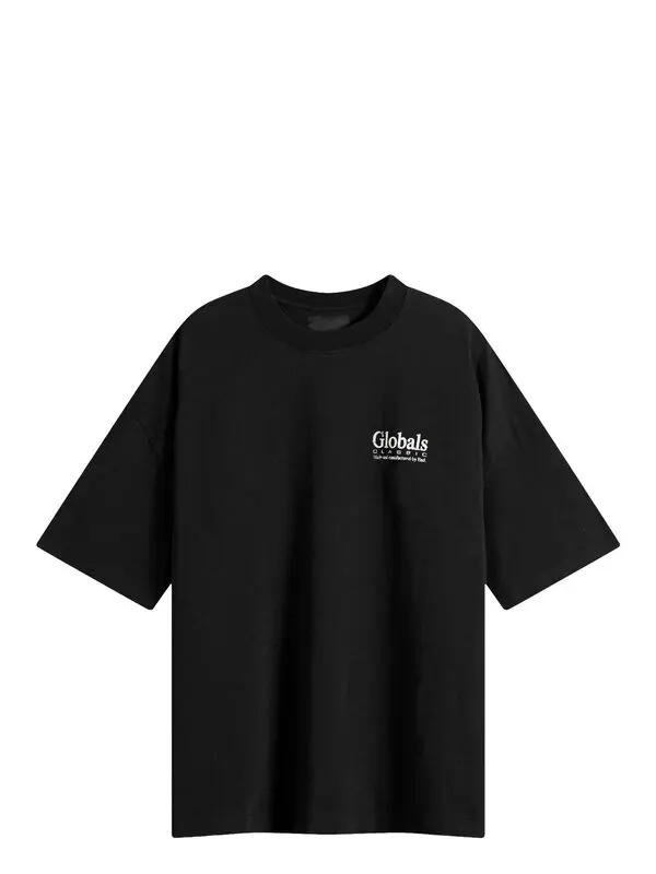 END. Hounds Graphic T-shirt - Black