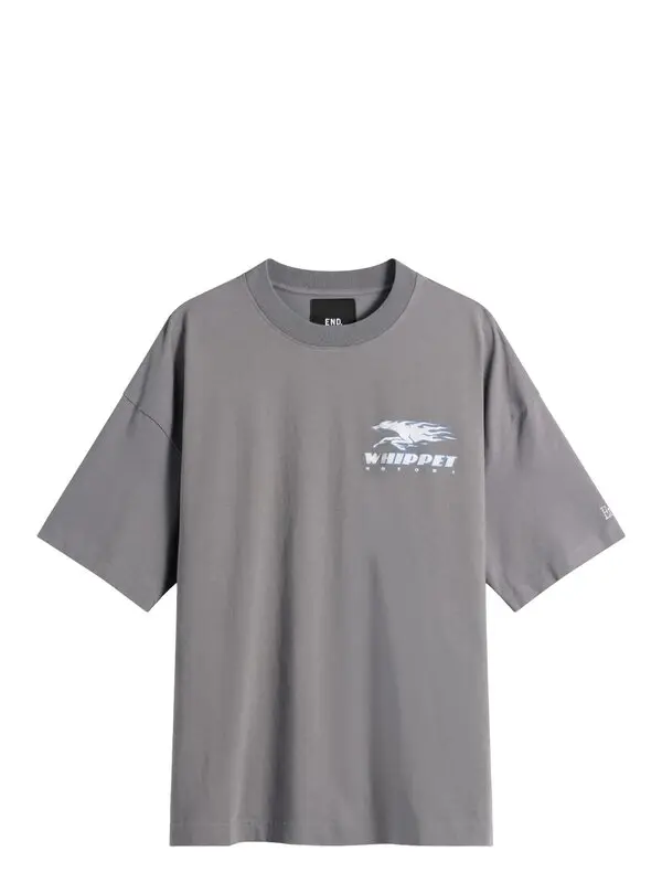 END. Whippet T-shirt - Grey