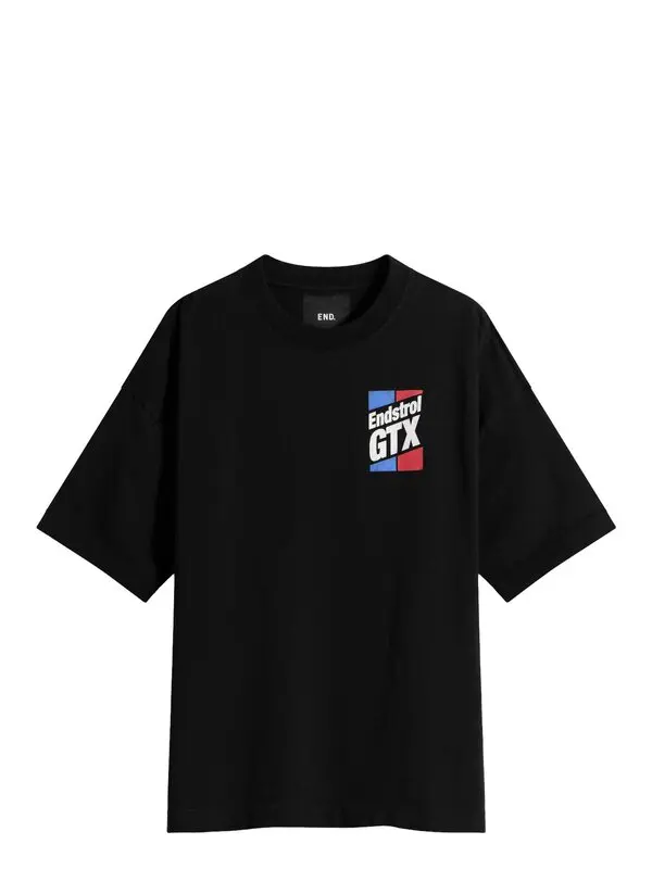 END. Petrol T-shirt - Black