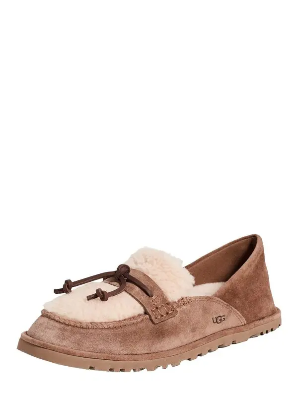 UGG Zora Shearling Loafers - Chestnut