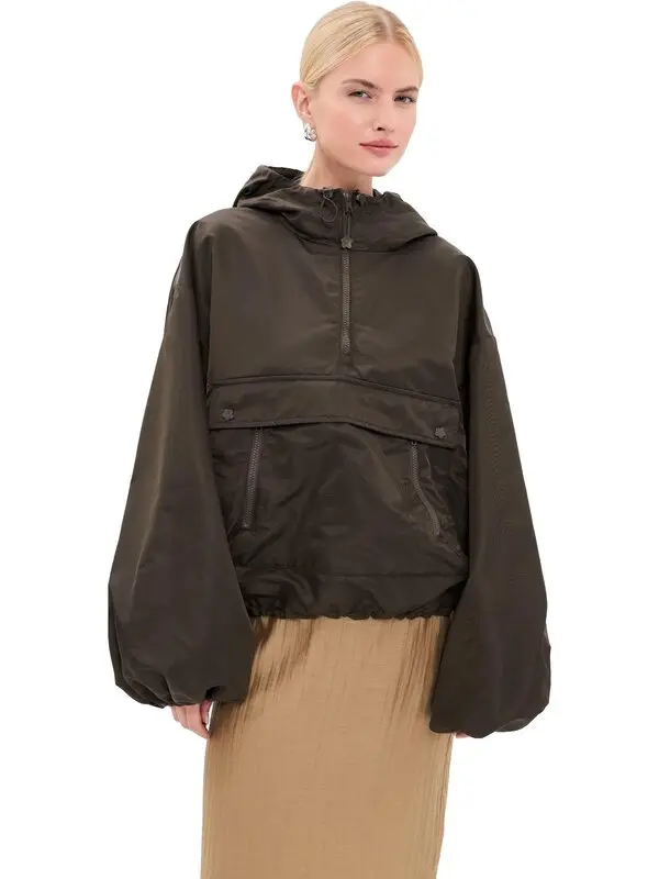 Cecilie Bahnsen Beverly Anorak - Brown