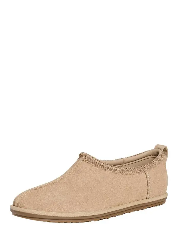 UGG Tasman Deconstructed Suede Slippers - Sand
