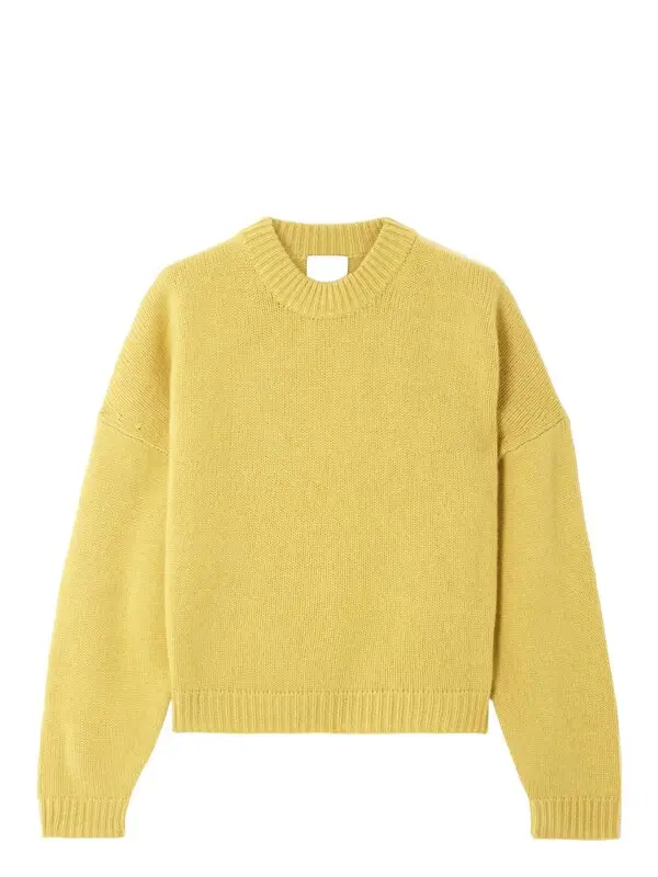 Le Kasha Anong Organic Cashmere Sweater - Yellow