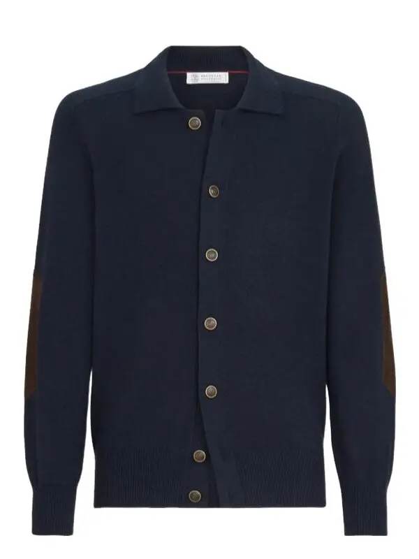 Brunello Cucinelli Cashmere Cardigan - Black