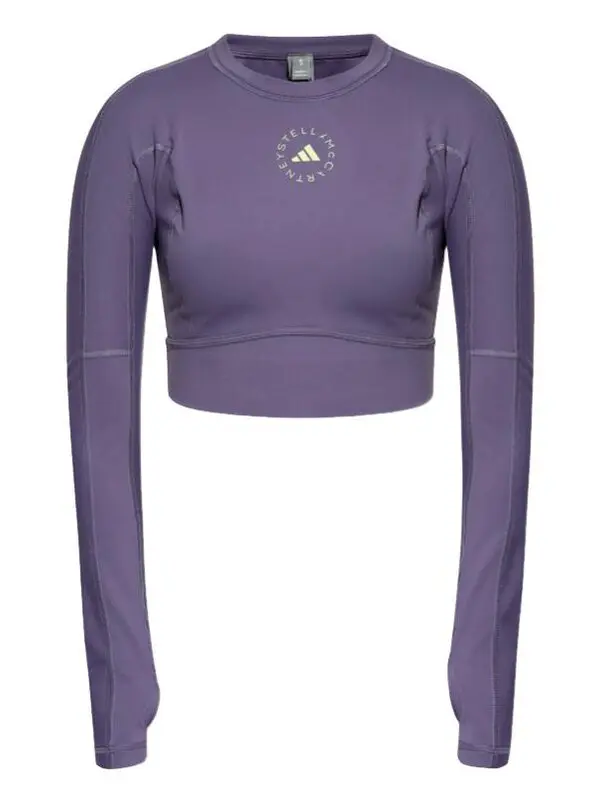 Adidas By Stella McCartney Short Crewneck Training T-shirt - Trapur