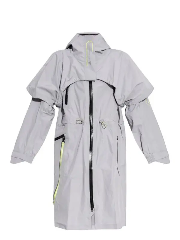 Adidas By Stella McCartney Detachable Layer Zipped Jacket - White