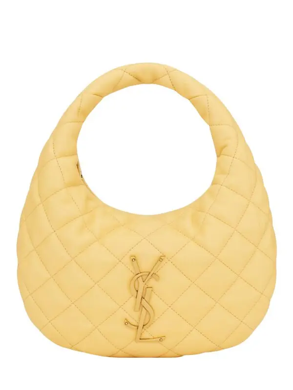 Saint Laurent Icare Quilted Nappa Handbag - Lemon