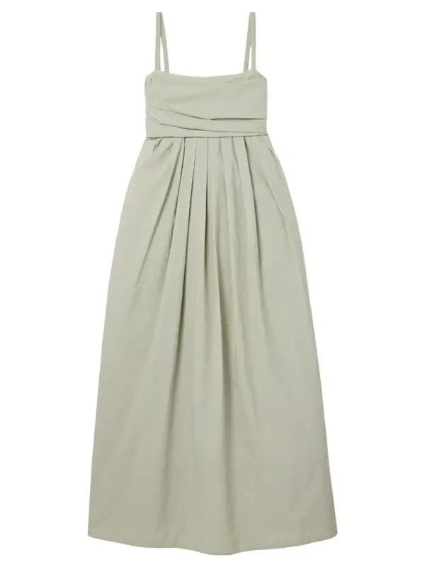 Proenza Schouler Claudine Maxi Dress - Sage Green