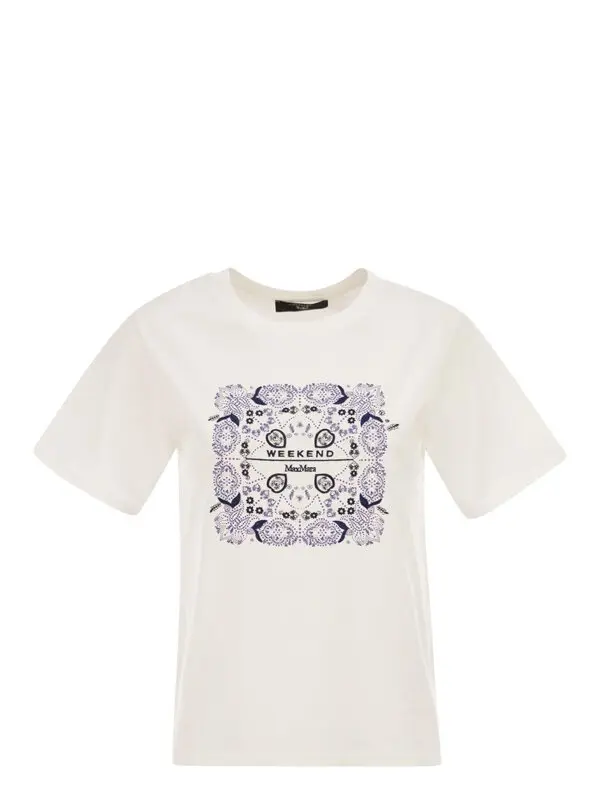 Max Mara Crewneck T-shirt - White