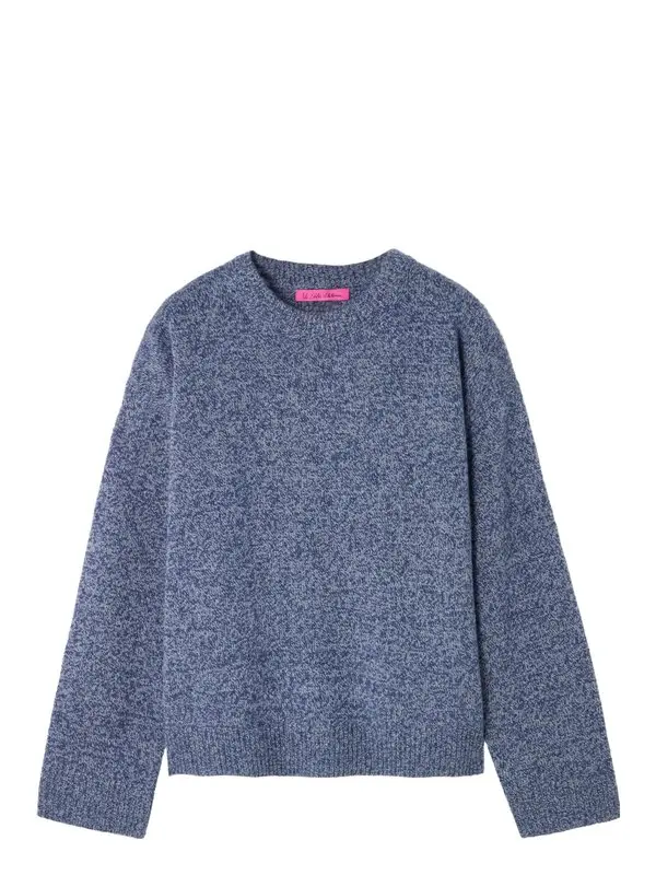 THE ELDER STATESMAN Zuma Cashmere Sweater - Blue