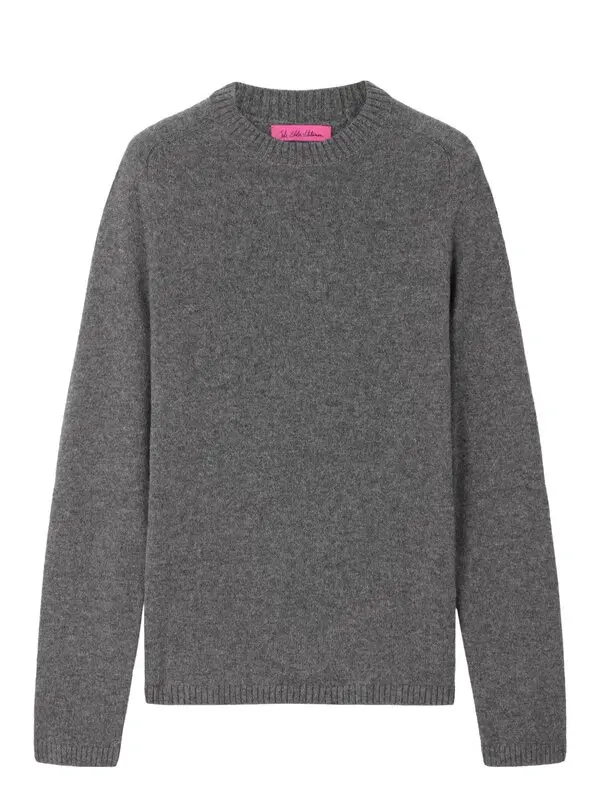THE ELDER STATESMAN Laurel Cashmere Sweater - Grey
