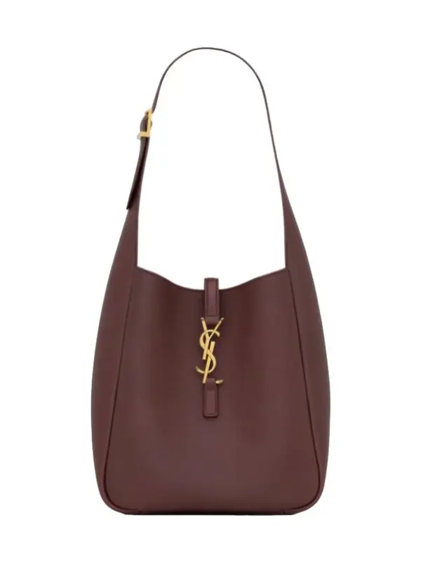 Saint Laurent Le 5 À 7 Soft Small Smooth Leather Shoulder Bag - Red