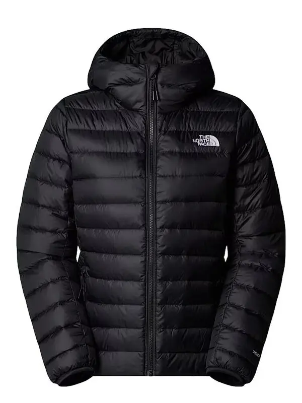 The North Face Quilted Hooded Jacket - Black