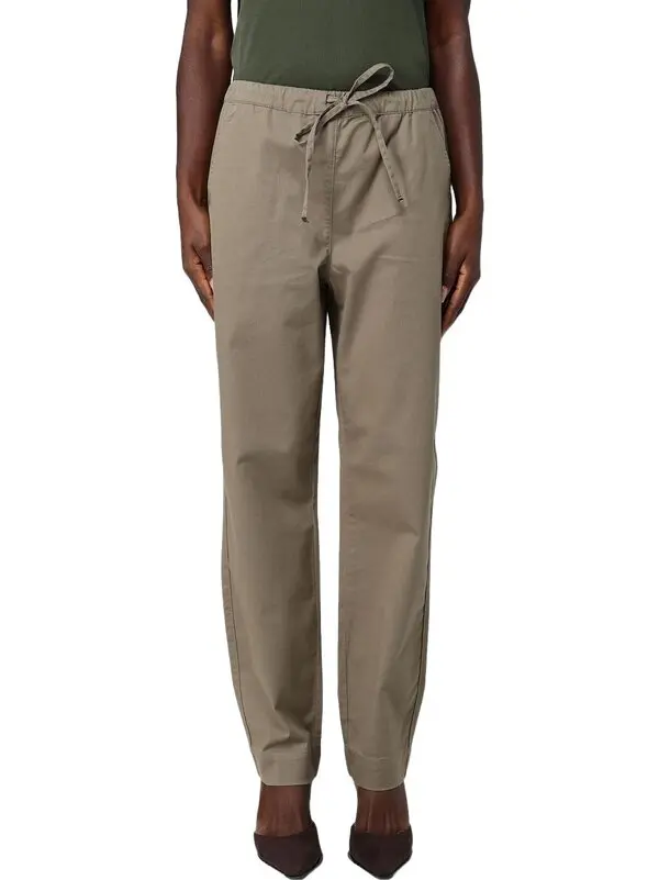 Max Mara Drawstring Casual Pants - Brown