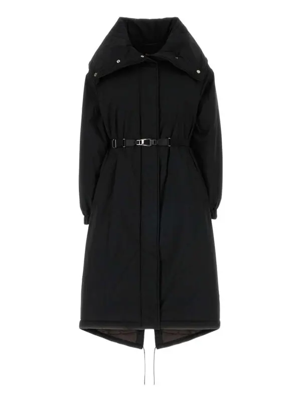 MOORER Eneida Belted Down Jacket - Black