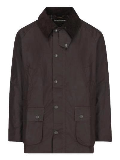 Barbour Buttoned Long-sleeved Jacket - Black