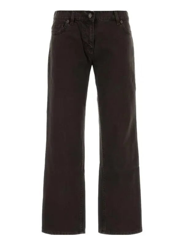 Magda Butrym Straight-leg Jeans - Brown