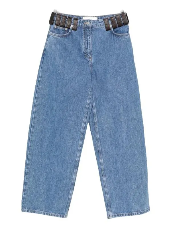 IRO PARIS Belt-loop Jeans With Leather Trim - No
