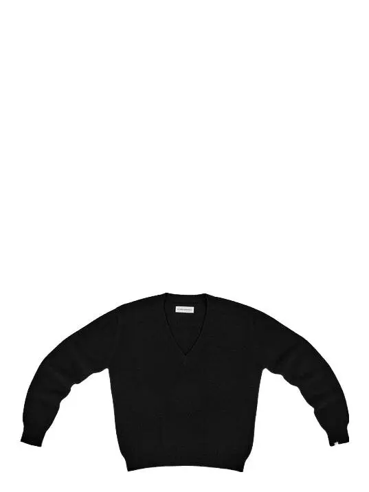 Extreme Cashmere V-neck Sweater - Black