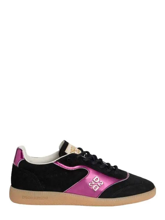Dsquared2 Rebels Panelled Lace-up Sneakers - Black