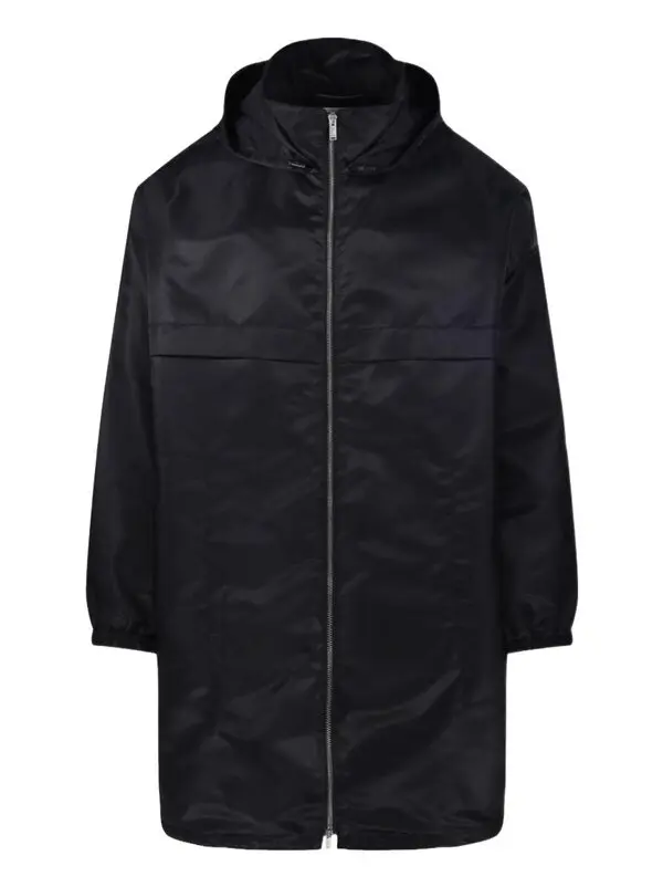 Saint Laurent Hooded Parka - Black